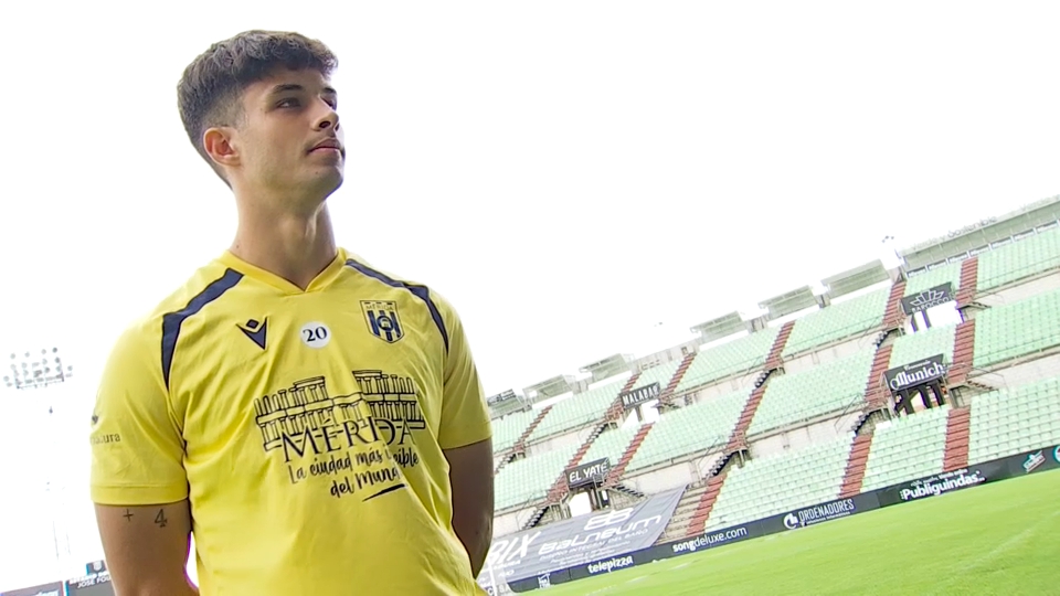 Jacobo Martí se gana el puesto en el Mérida | Canal Extremadura